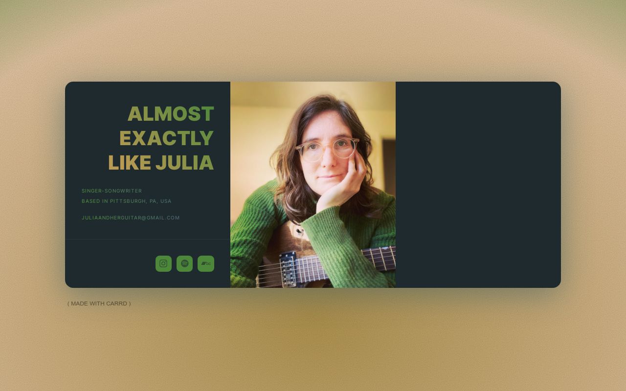 Almost Exactly Like Julia